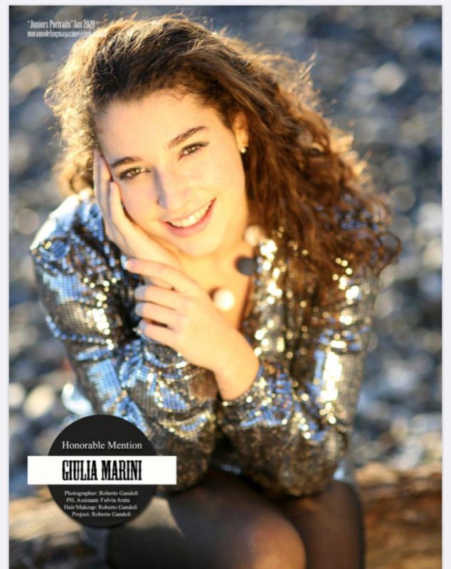 SCActors - Giulia Marini per “HATS” del redazionale MMMAGAZINE JUNIORS ...